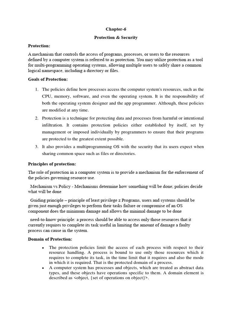 Master of Computer Application | PDF | Security | Computer Security