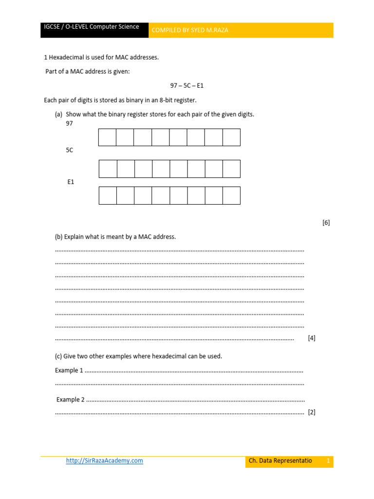 Data Representation | PDF | Data Compression | Integer (Computer Science) Data Representation | PDF | Data Compression | Integer (Computer Science)