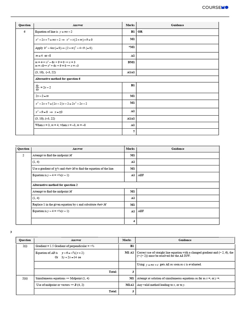 3.coordinate Geometry 2 Ms | PDF | Mathematical Physics | Mathematical Analysis