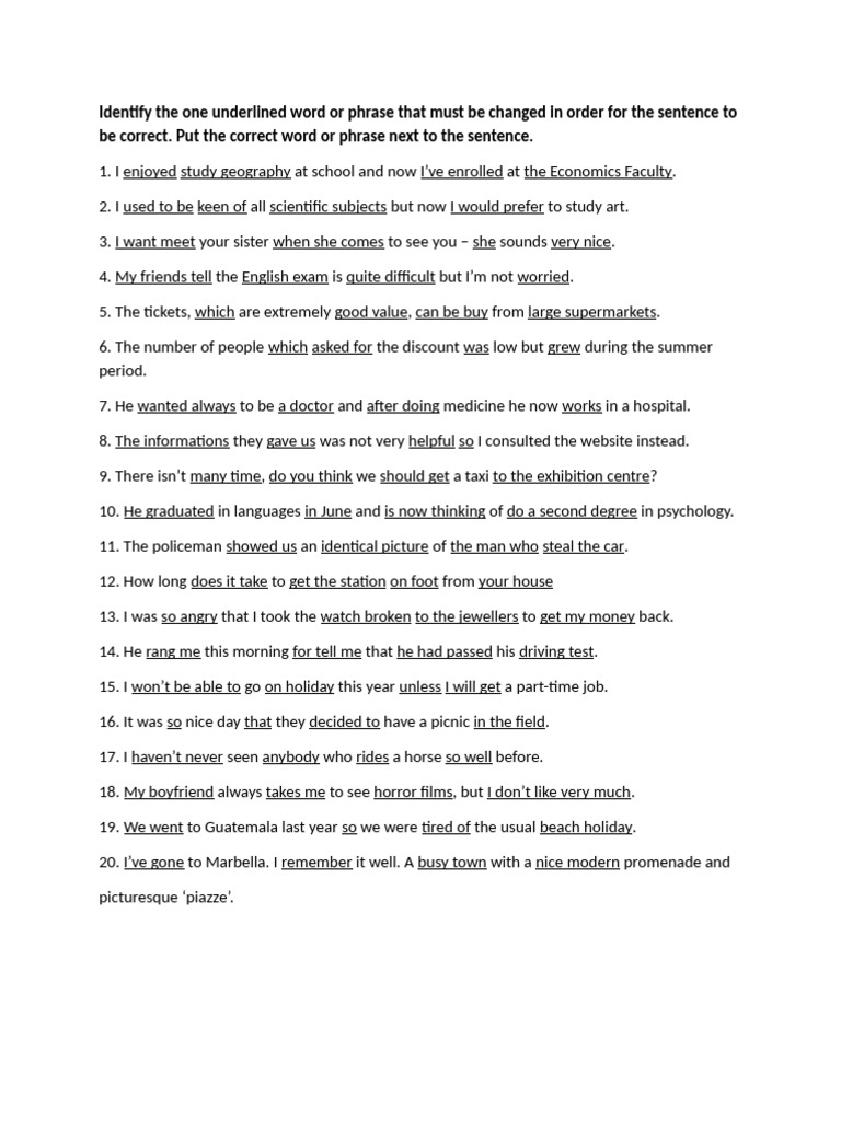 Contoh Soal Error Analysis | PDF | Verb | Noun