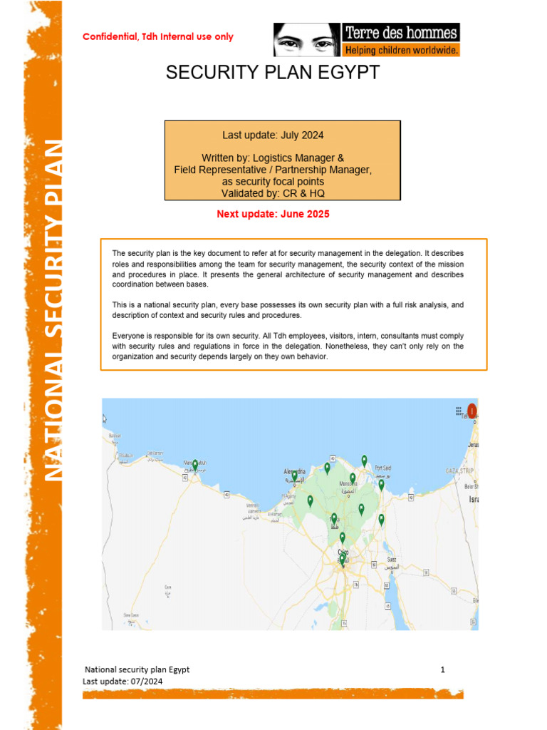 EGY National Security Plan - July 2024 | PDF | Inflation | Economies