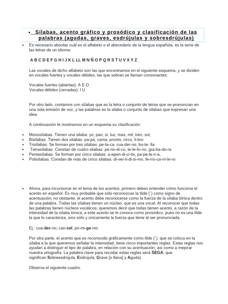 Cómo se escribe "botaba" | PDF | Sílaba | Mecánica del lenguaje
