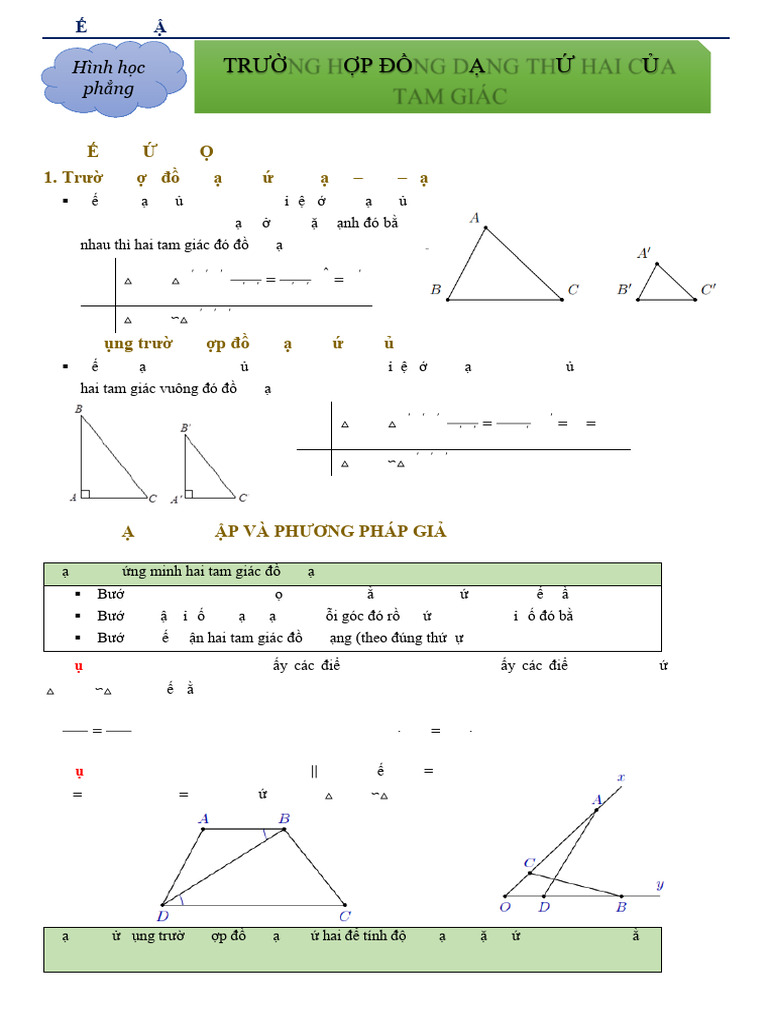 Tuần 29 THDD thứ 2 của tam giác | PDF