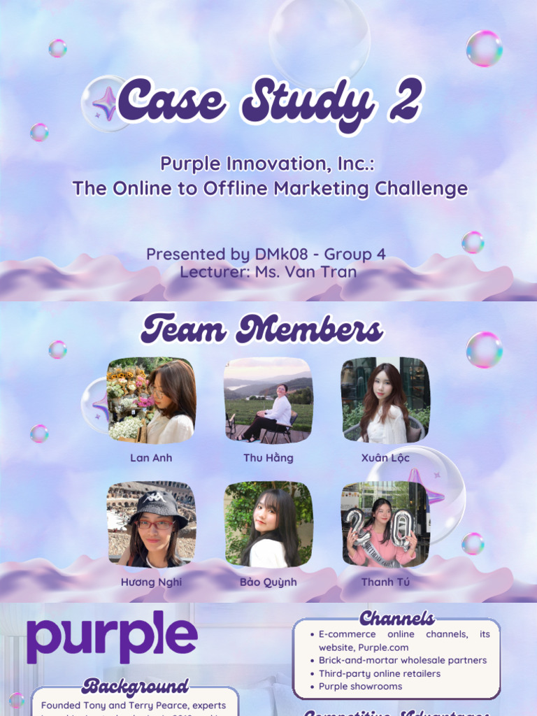 A3 Case 2 - Purple Innovation | PDF | Brand | Customer Experience