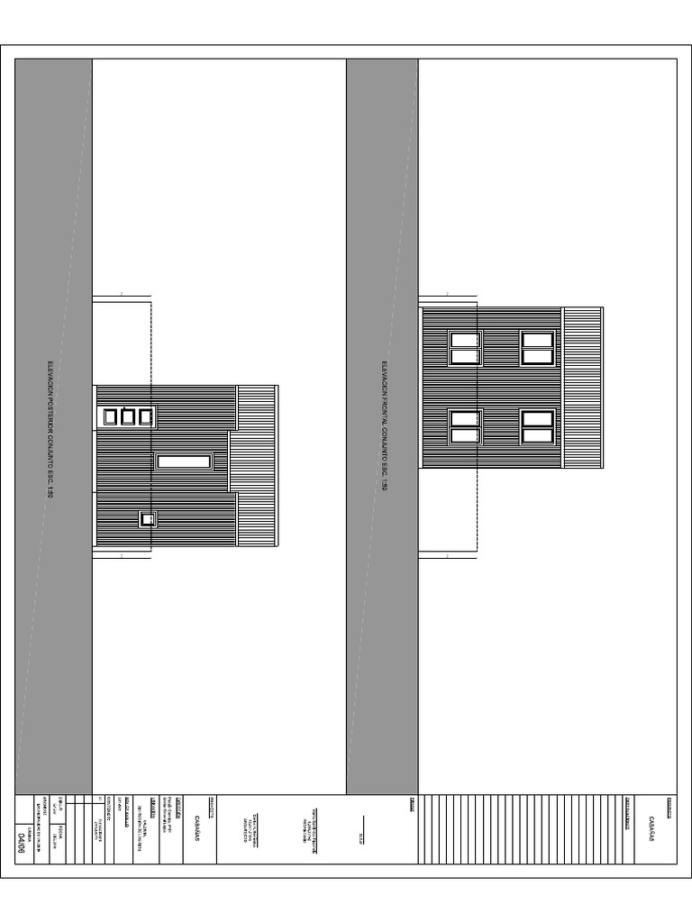 Proyecto Cabañas Model 3 | PDF