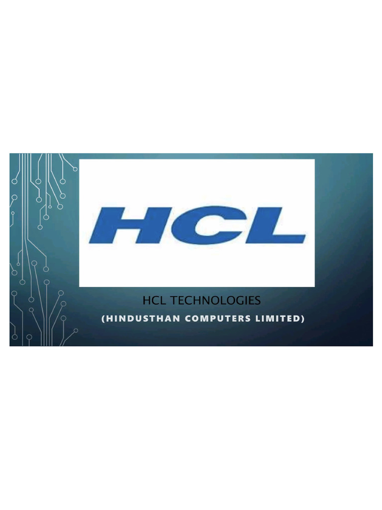 HCL Industries | PDF