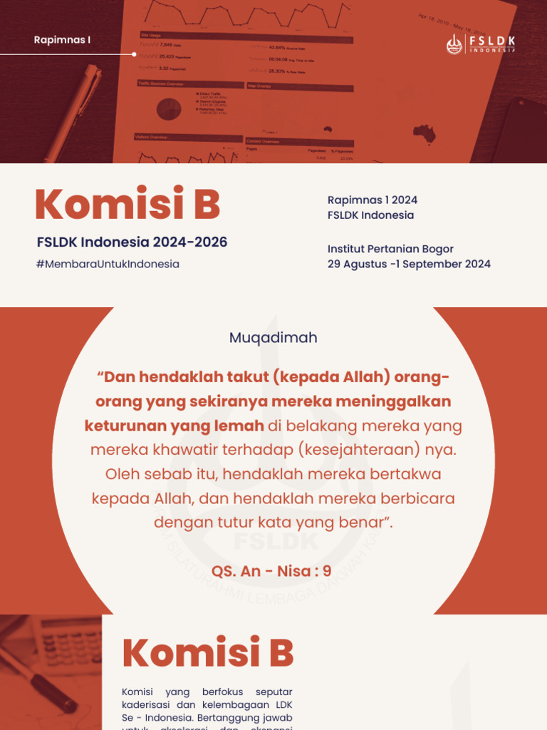 Komisi B FSLDK Indonesia | PDF