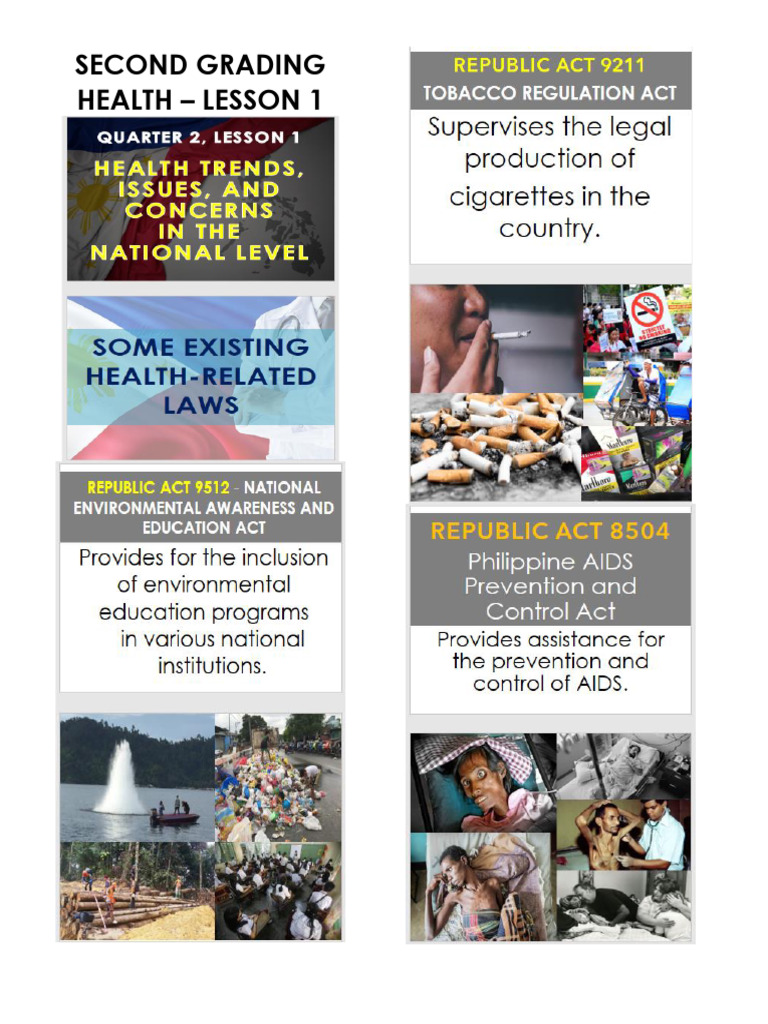 Second Grade Health Lesson 1 Guide | PDF