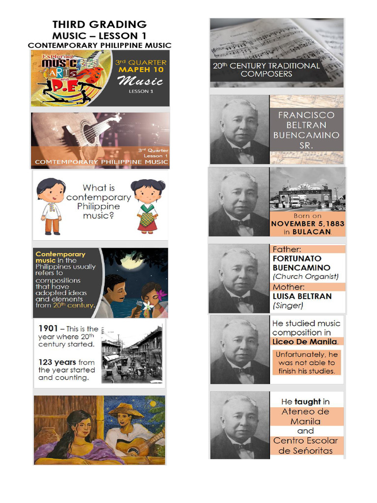 Q3 Music Lesson-1 | PDF