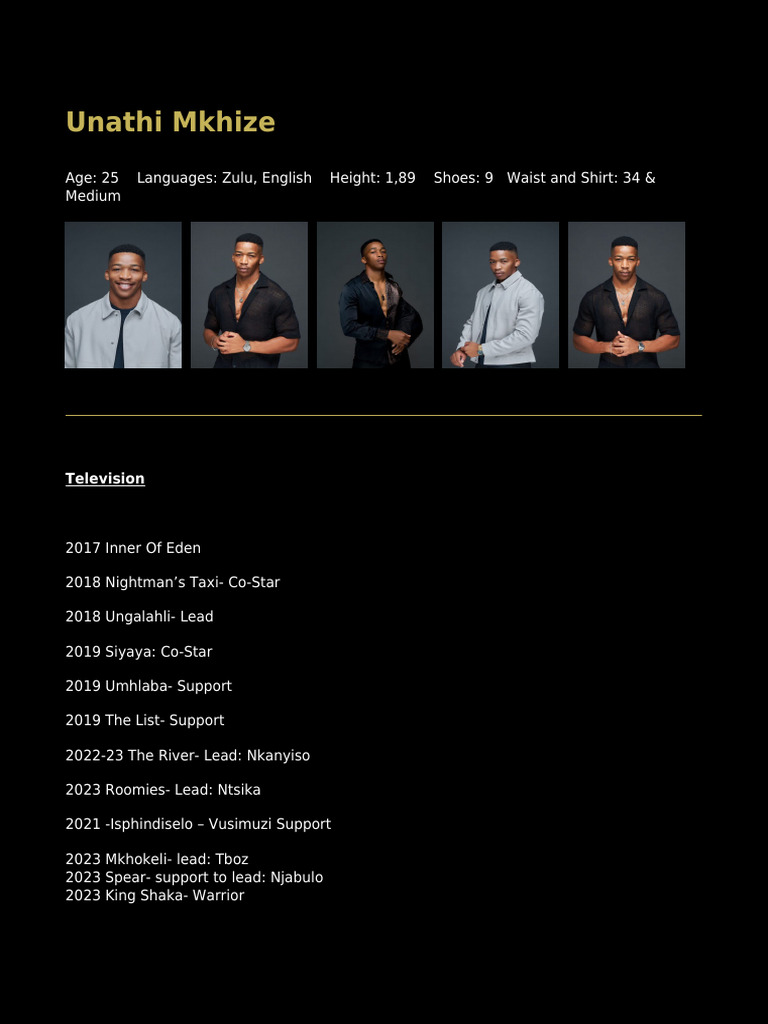 Unathi Mkhize | PDF