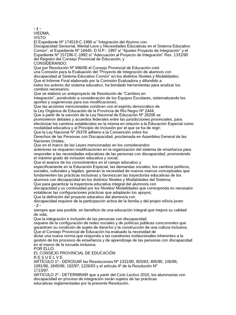 anteproyecto de inclusion modificado | PDF | Invalidez | Inclusión (Educación)