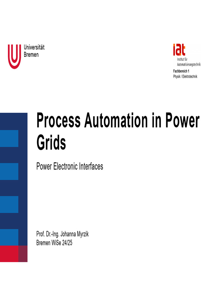 03 Power Electronic Interfaces 24 25 | PDF | Power Electronics | Power Inverter