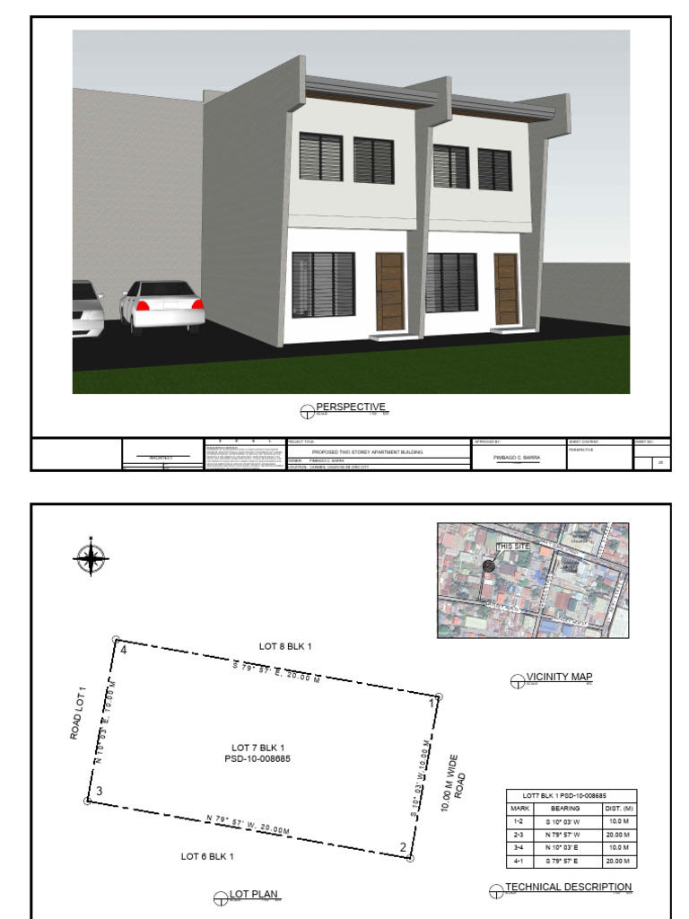 2 Storey Apartment | PDF