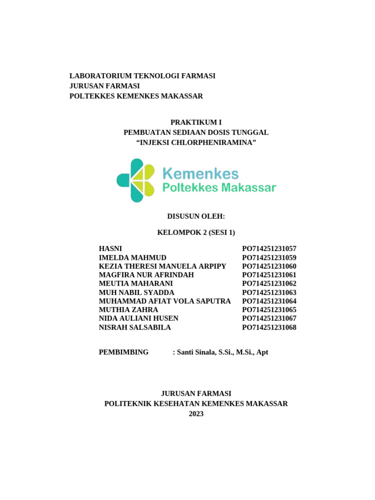 LPRN Injeksi CTM 2. | PDF