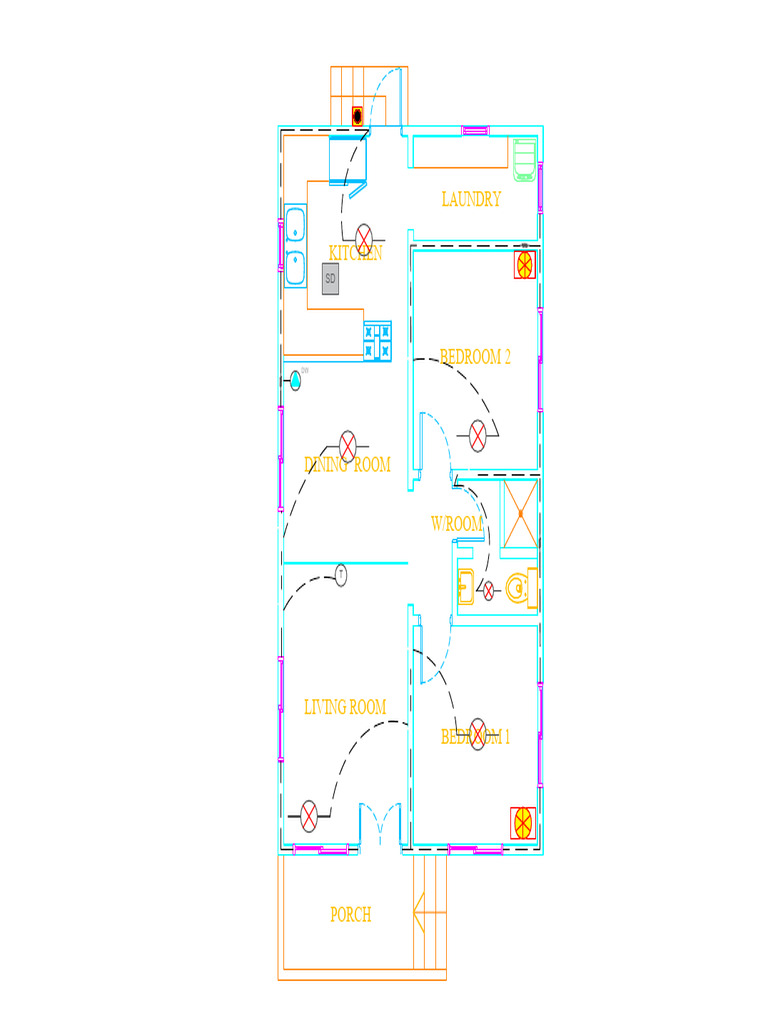 Or 4T-5T Electrical Layout Plan | PDF