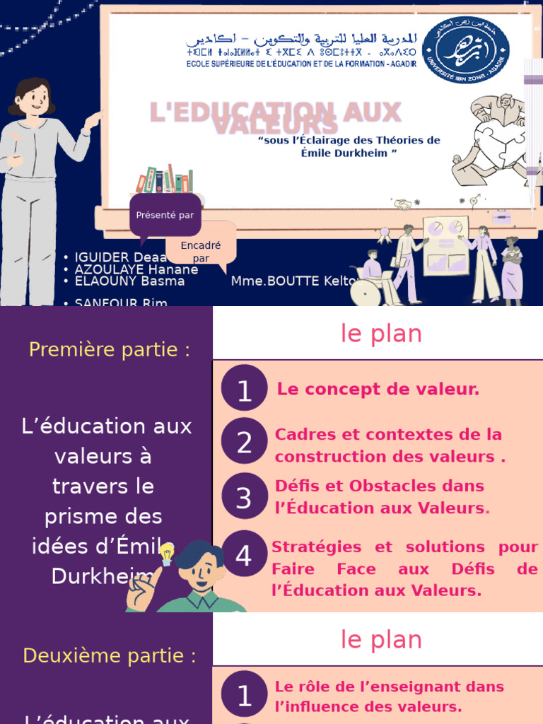 Educ Aux Val | PDF | Pédagogie | Enseignement