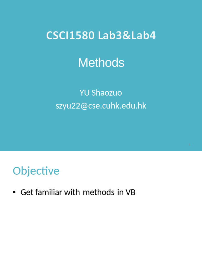 Csci1580 Lab4 Tutorial Pdf Scope Computer Science Variable Computer Science