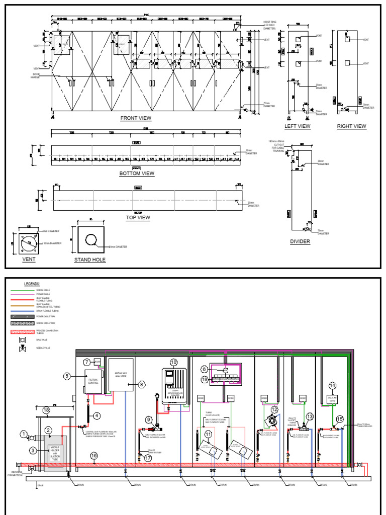 2025.02.11 - 6080 Panel Drawing Rev 6 | PDF | Pipe (Fluid Conveyance ...