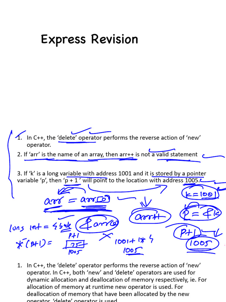 Express Revision | PDF | Html Element | World Wide Web