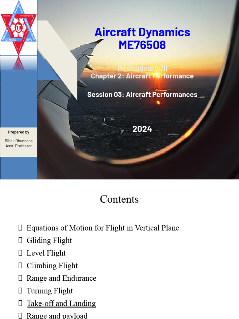 Chapter-2 Aircraft Performance | PDF | Drag (Physics) | Flight