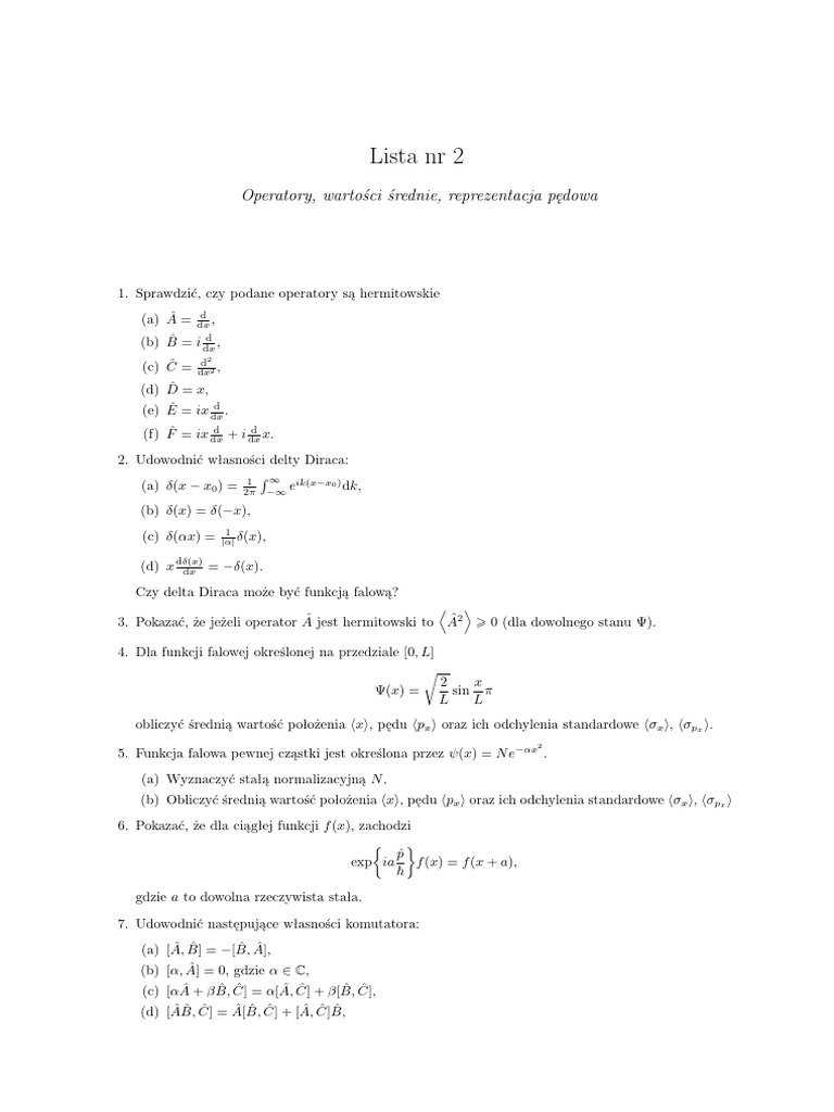 Quant Lista 2 | PDF
