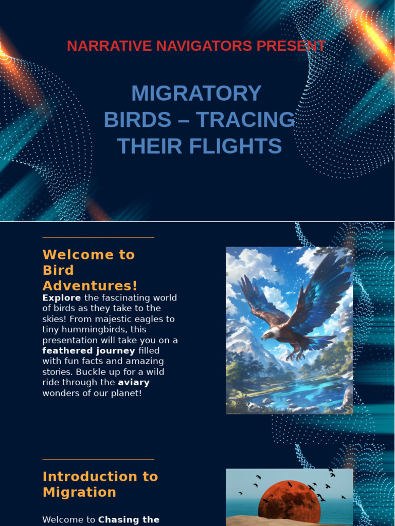 Migratory Birds - Tracing Their Flights-1 | PDF | Bird Migration | Birds