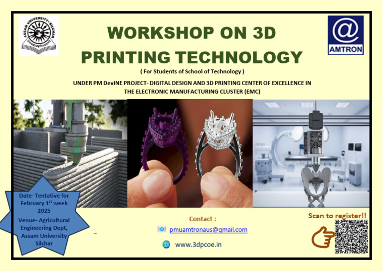 3D Printing Workshop for Students | PDF