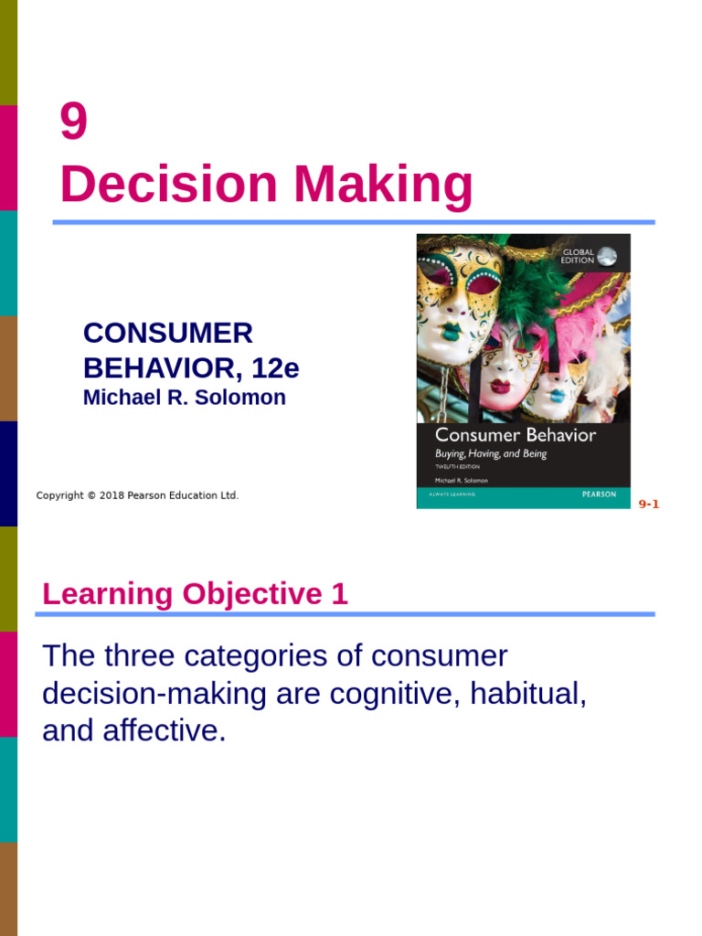 CH 2-Consumer Decision Making | PDF | Decision Making | Learning