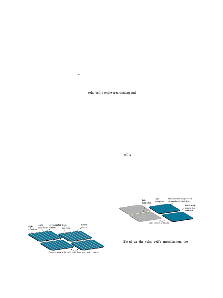 Interconnection Technology in PV Modules - Impact of Ribbons, Tab ...