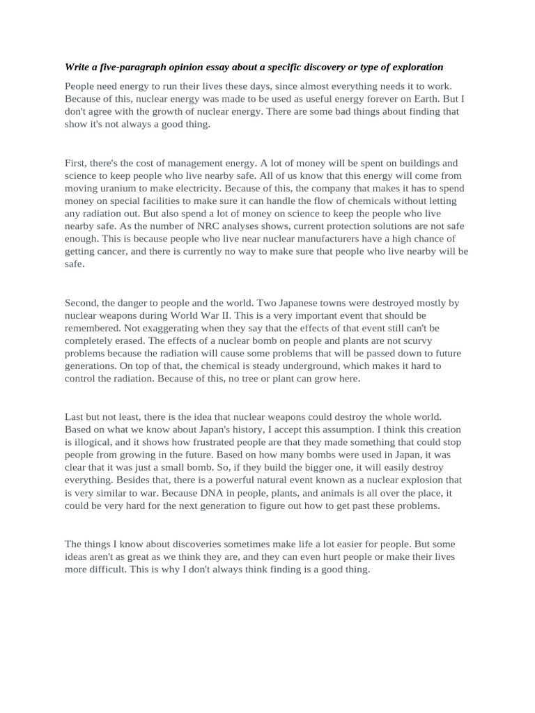 Unit Assignment 3 - VoHoangThanhHa - 70223155TPE2 (ĐỌC VIẾT) | PDF | Nuclear Power | Nuclear Weapons