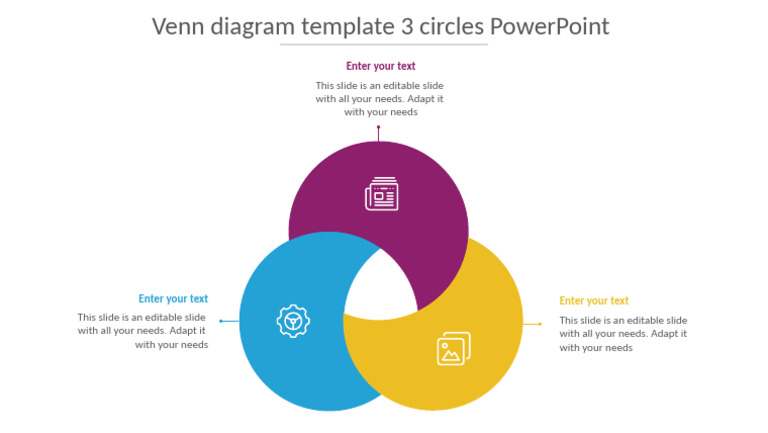 46320-Venn Diagram Template 3 Circles Powerpoint | PDF