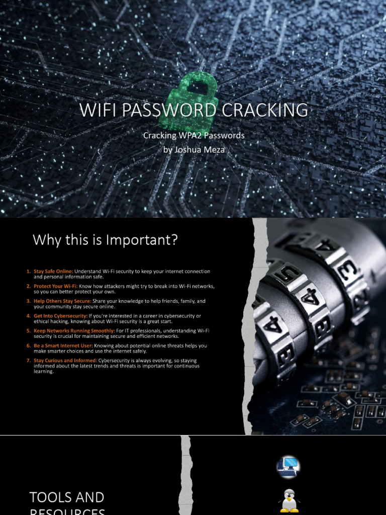 wifi password cracking | PDF | Password | Security Technology