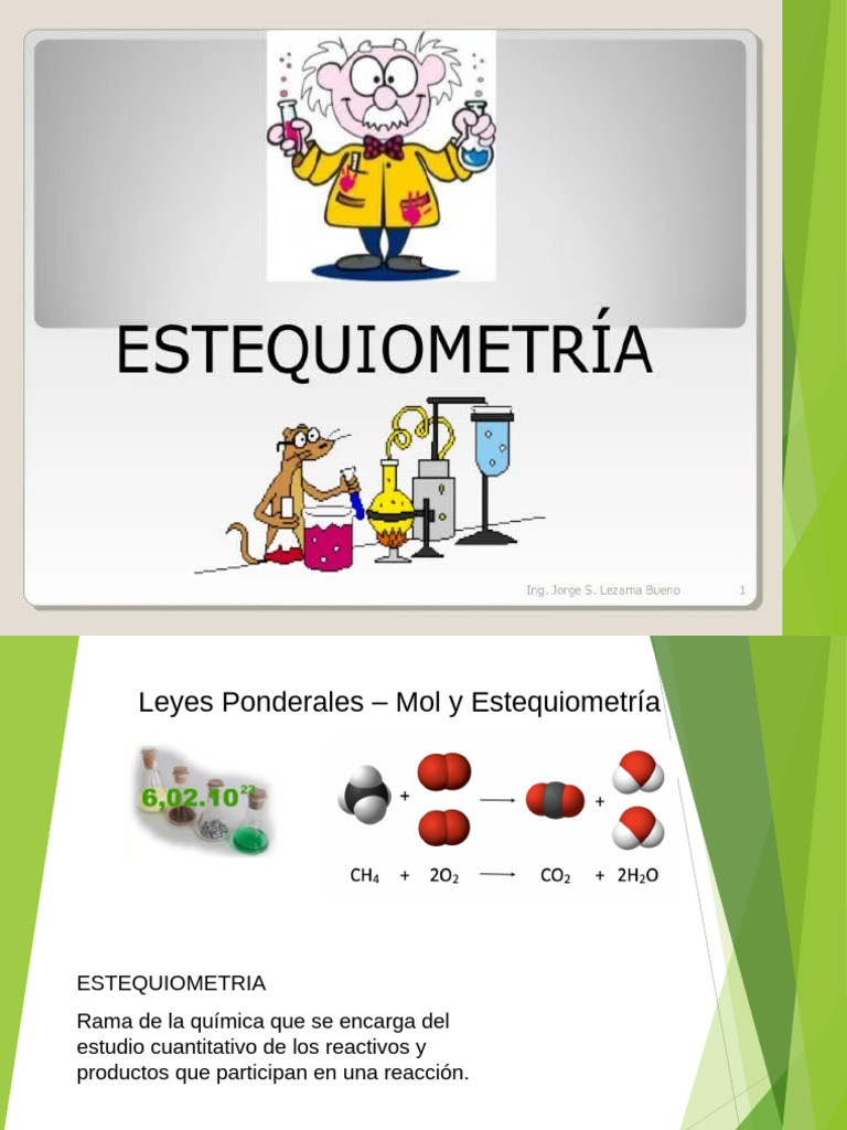 Introducción a la Estequiometría | PDF | Mole (Unidad) | Fenómenos ...