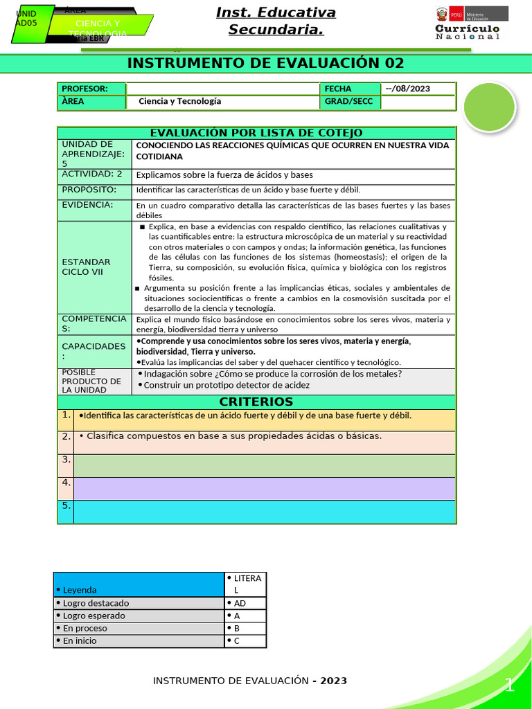 B-3º LC ACT 2 -CYT-UND 6- SEM 2 | PDF | Organismos | Importar