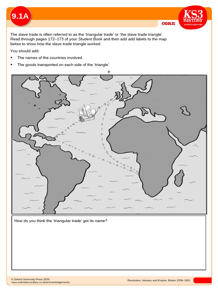 Understanding the Triangular Slave Trade | PDF
