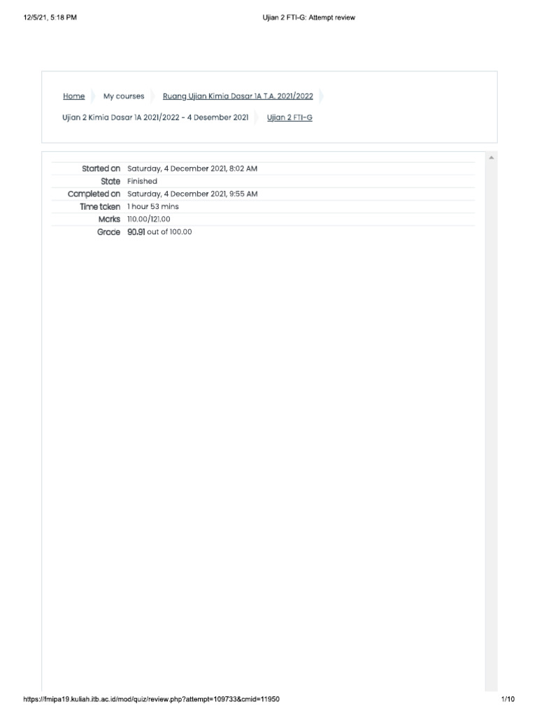 Soal - UAS 2021 - FTI-G | PDF