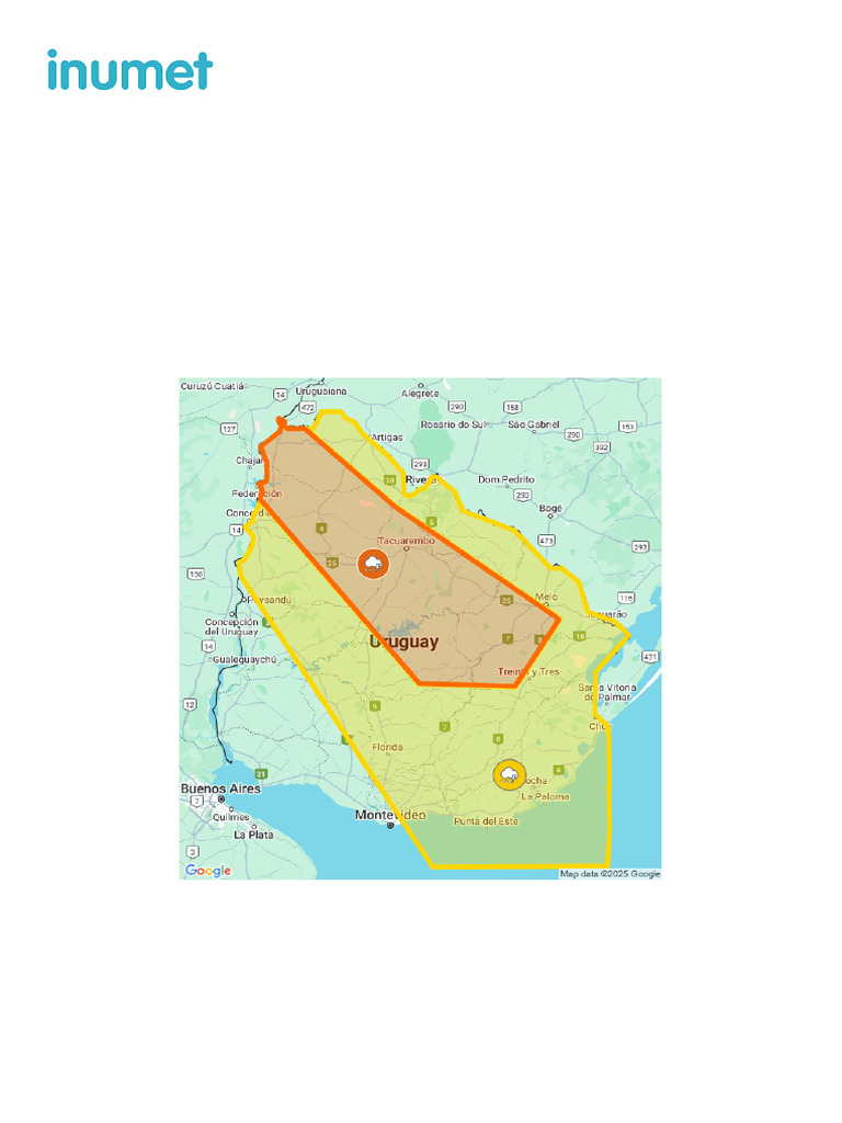 Inumet | PDF | Uruguay | Tormentas