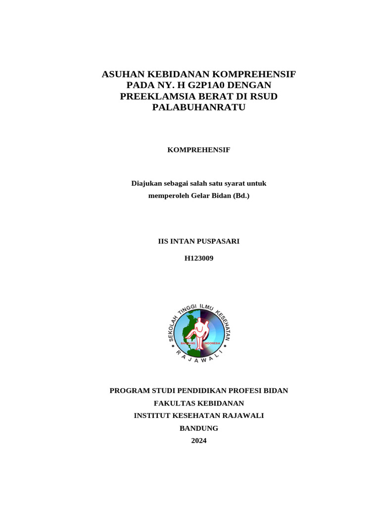 ASKEB KOMPRE IIS INTAN REVISI | PDF