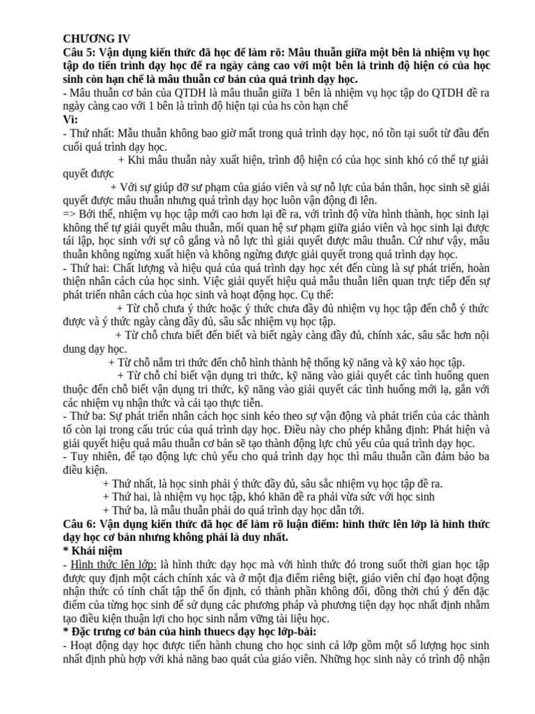 CHƯƠNG IV+5-gdh | PDF