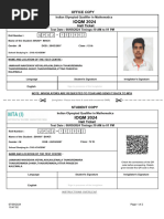 Certificate Criteria For Ioqm 2025 | PDF