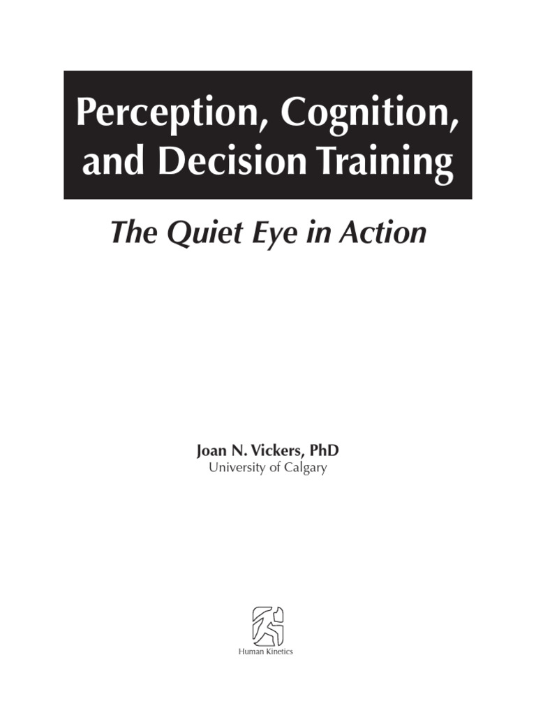 2007 Vickers Book | PDF | Attention | Perception