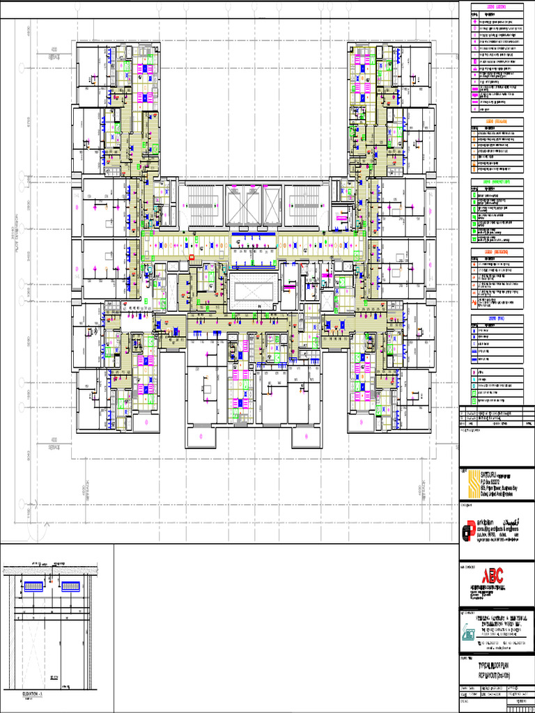 Rcp-05-Typical Floor RCP Layout (2-10) Rev-01 | PDF | Home | Room