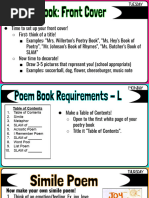 Year 4 Poems Guidebook | PDF | Poetry | Playground