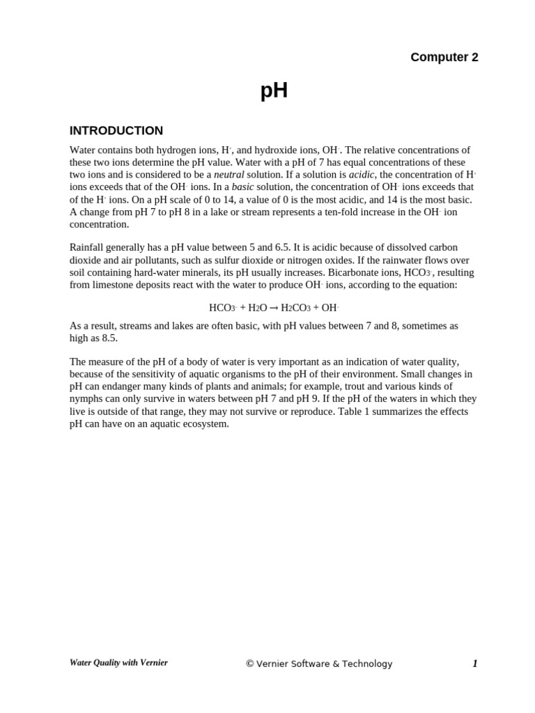 02 PH Comp | PDF | Hydroxide | Ph
