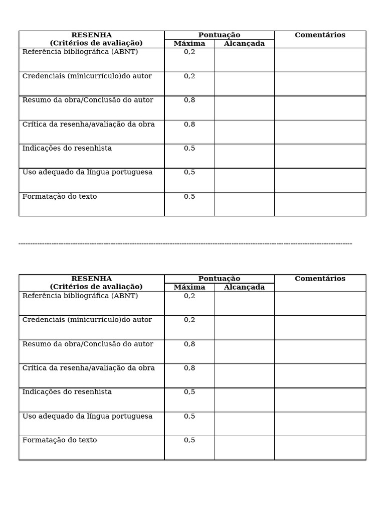 Barema Da Resenha | PDF