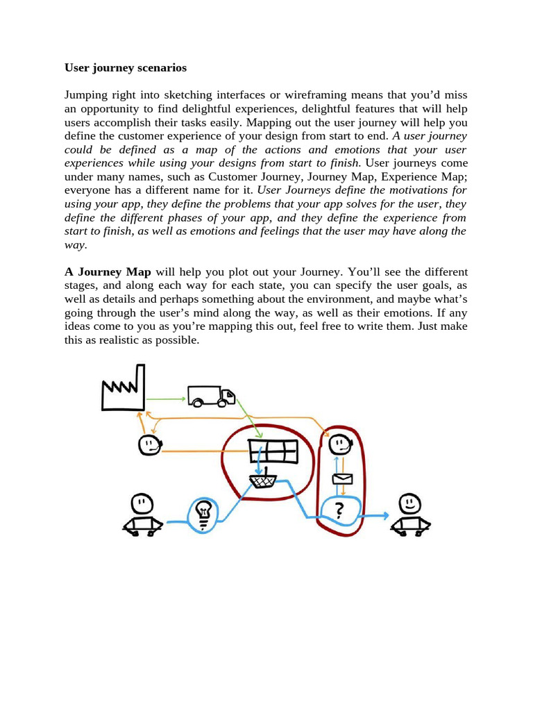 9-User journey scenarios | PDF