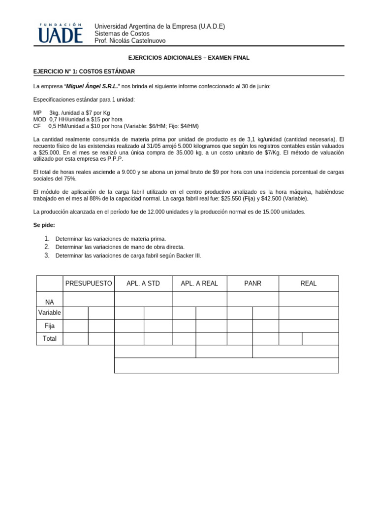 Simulacro de Examen Final Regular 2023 | PDF | Economias