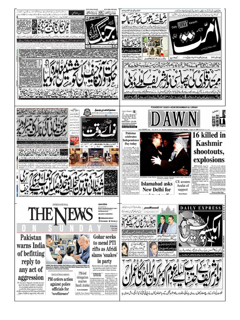 News Paper Caption | PDF