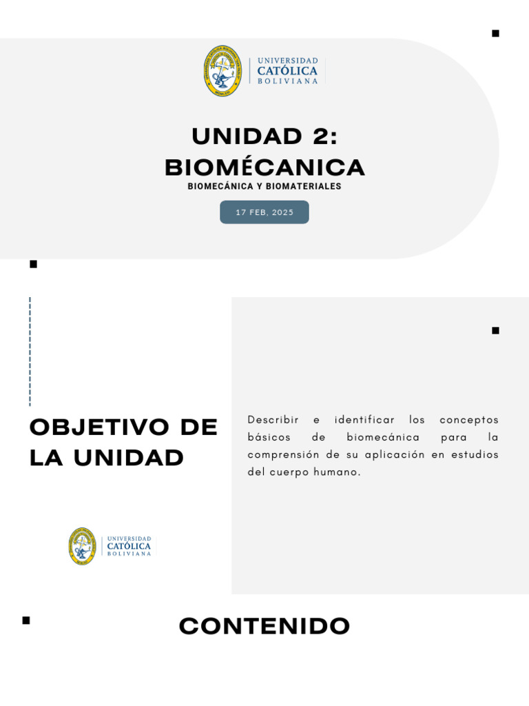 Unidad 2 Biomecánica | PDF | Biomecánica | Palanca
