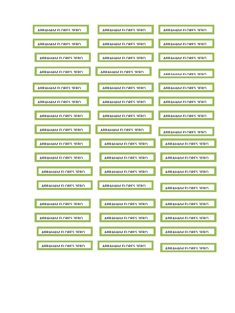 Etiquetas Lapiz | PDF